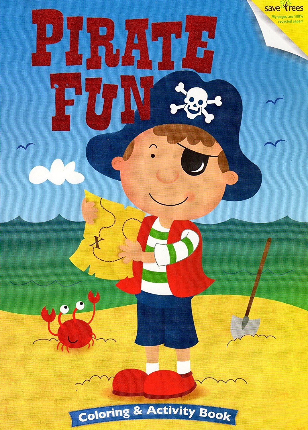 Coloring Book Pirate Fun - Coloring & Activity Book