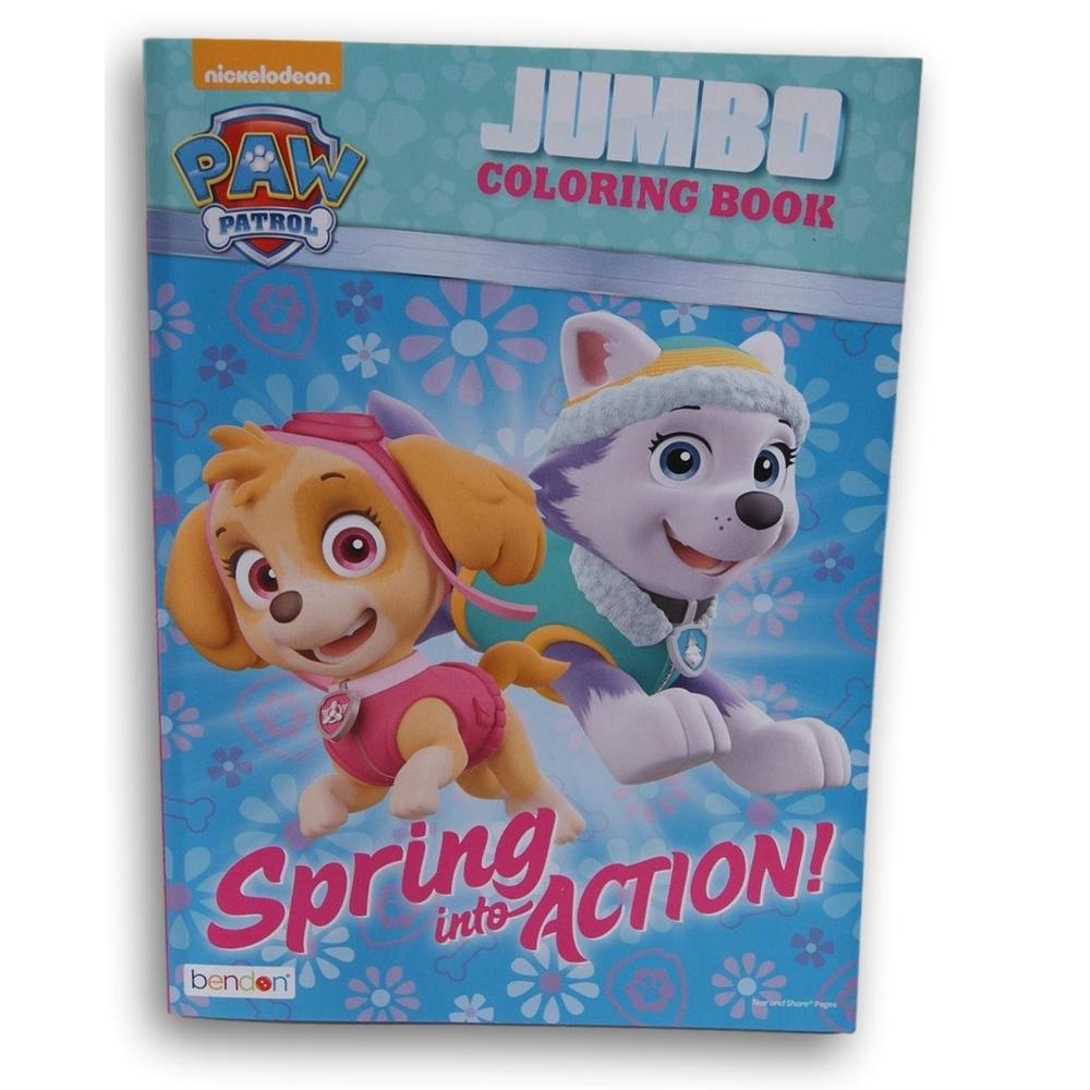 Nickelodeon Paw Patrol Spring into Action Coloring and Activity Book ...