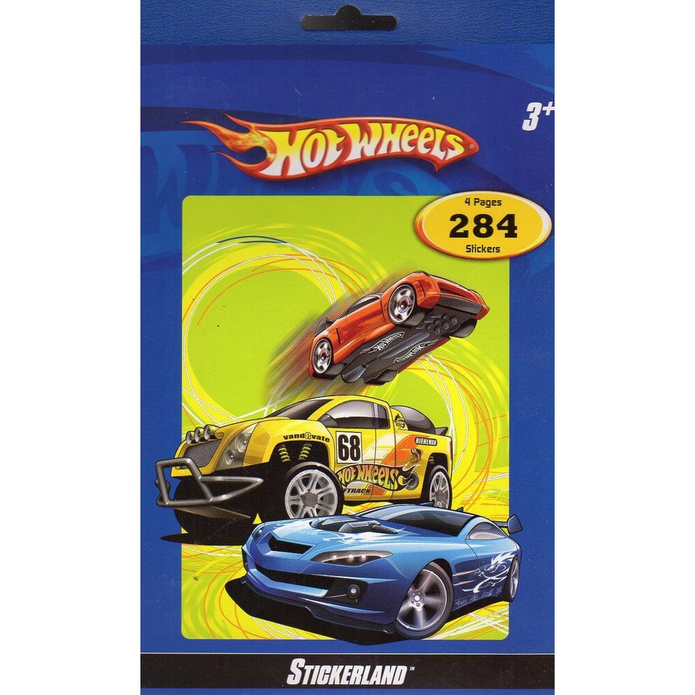 Coloring Book Hot Wheels Big Fun Book to Color + Hot Wheels Sticker ...