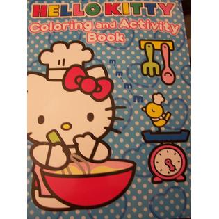 Bendon Hello Kitty Coloring and Activity Book ~ Cooking Kitty (70 Pages)