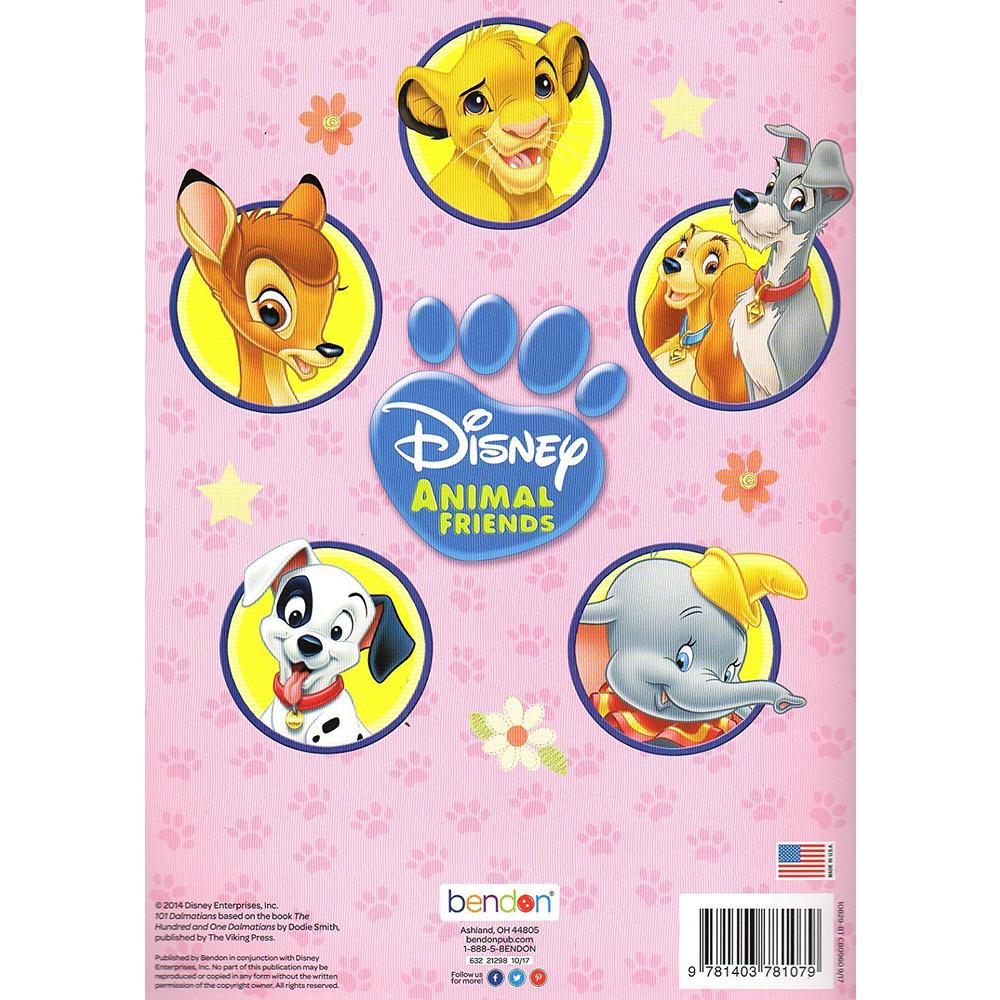 Coloring Book Disney Animal Friends Big Fun Book to Color - Together Time