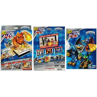 crayola color alive action coloring pages skylanders