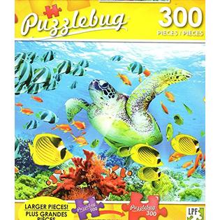 Sea Turtle Paradise - 300 Large Pieces Jigsaw Puzzle - Puzzlebug - p 003