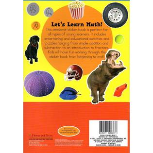 Flowerpot Press Let's Learn Math - Sticker and Activity Book