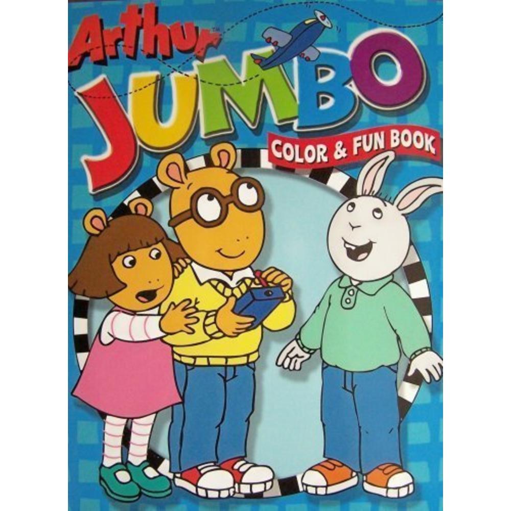 Mark Brown Arthur Jumbo Color & Fun Book (Assorted Coverart)