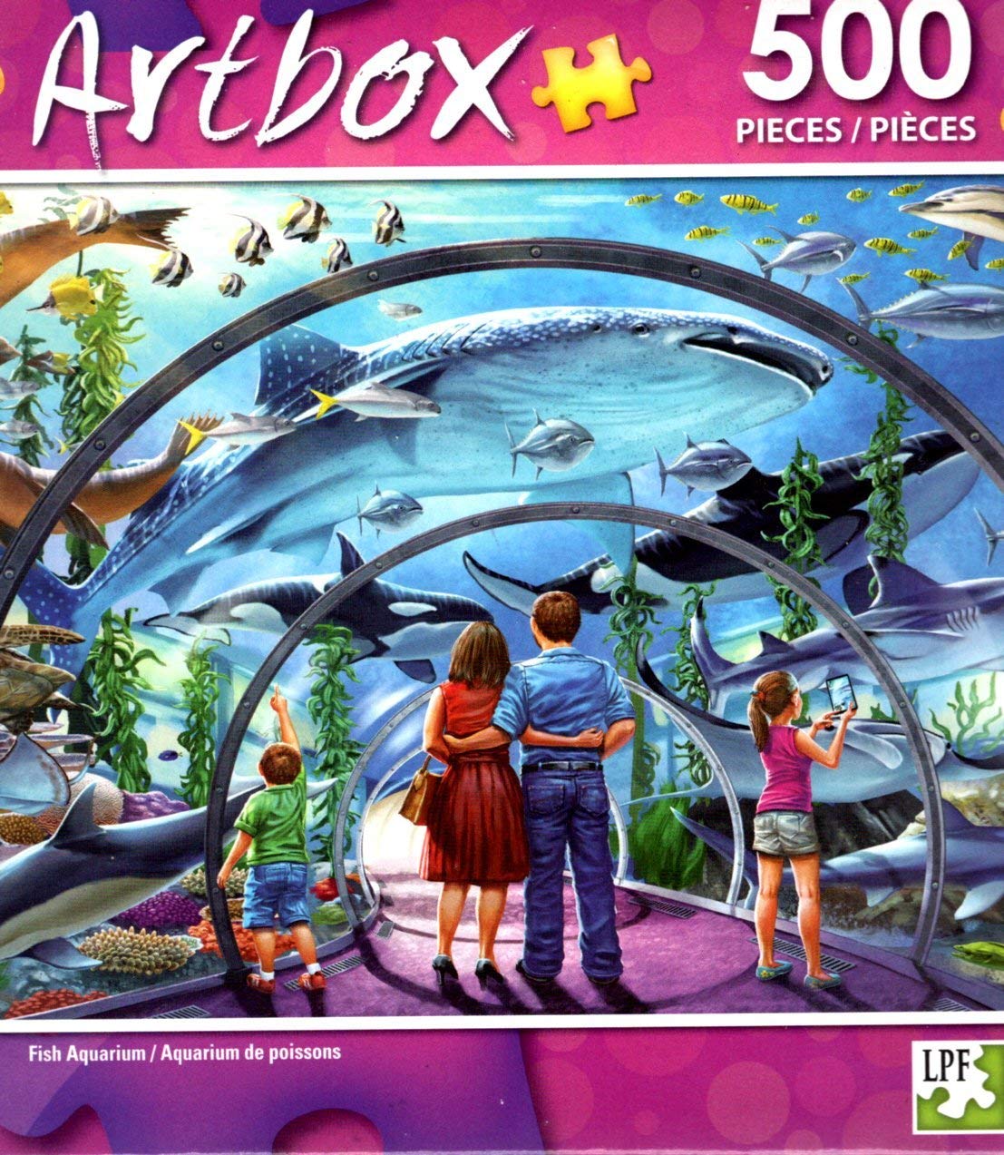 Art Box Fish Aquarium 500 Piece Jigsaw Puzzle