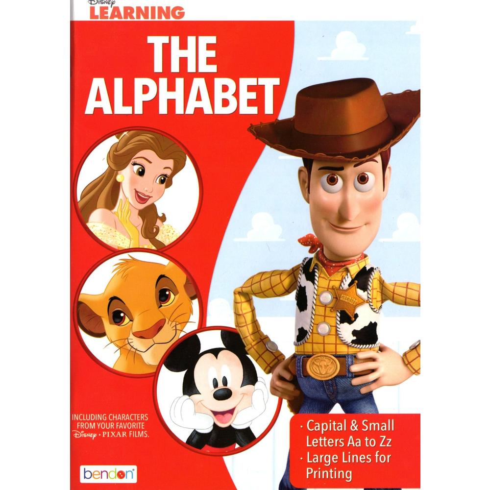 Paperback The Alphabet - Disney Adventures in Learning Educational ...