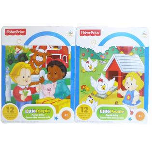 Fisher-Price Little People 2-Pack 12-piece Puzzles - Farm