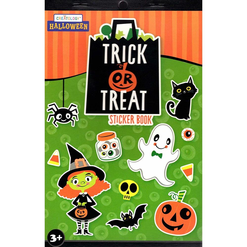 CREATOLOGY Trick Treat - Stickers Book - 266 Stickers - Halloween Themed