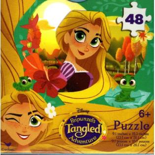 Disney Rapunzel's Tangled Adventure - 48 Pieces Jigsaw Puzzle - (Set of ...
