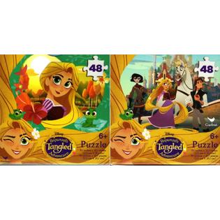 Disney Rapunzel's Tangled Adventure - 48 Pieces Jigsaw Puzzle - (Set of ...