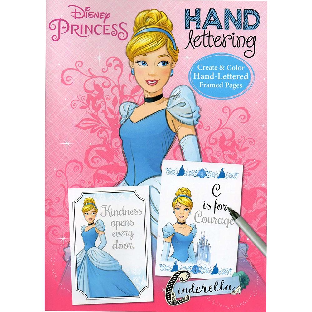 Disney LPF Disney Princess Cinderella - Hand Lettering - Coloring ...