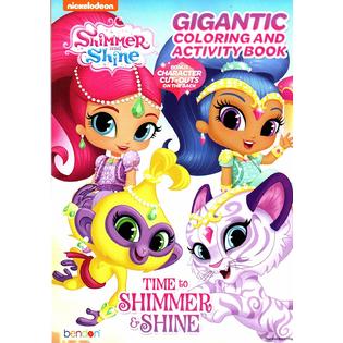 shimmer shine coloring book