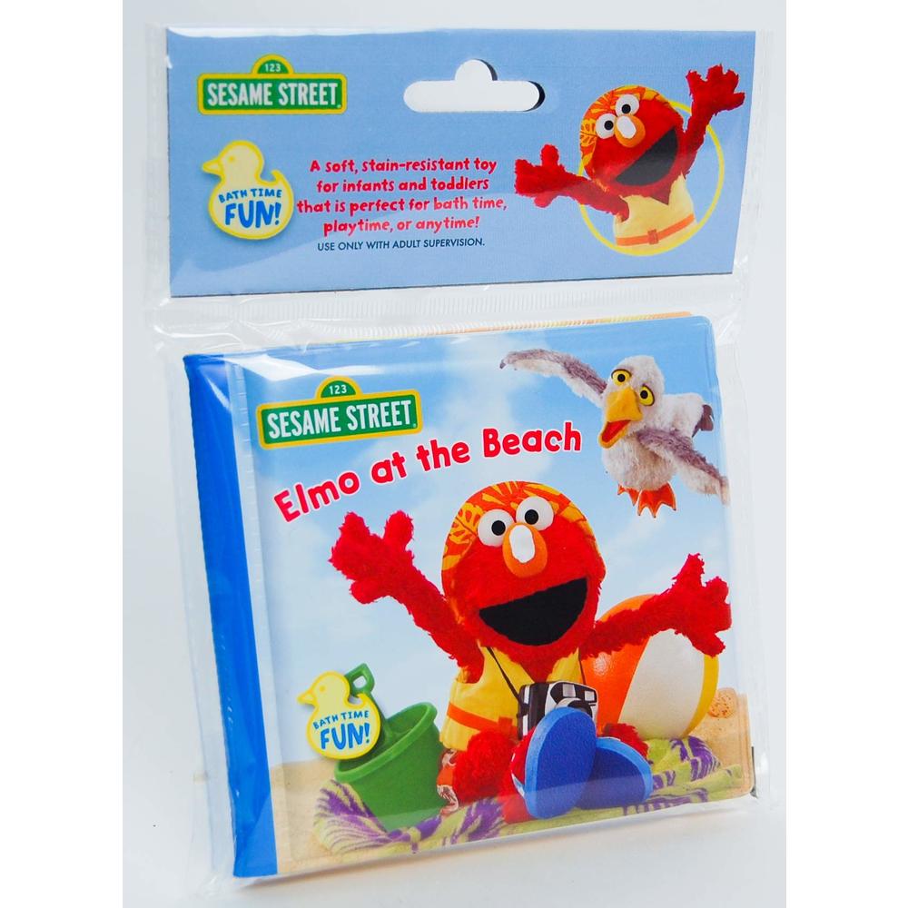 Sesame Street Bath Time Bubble Book-Elmo at the Beach