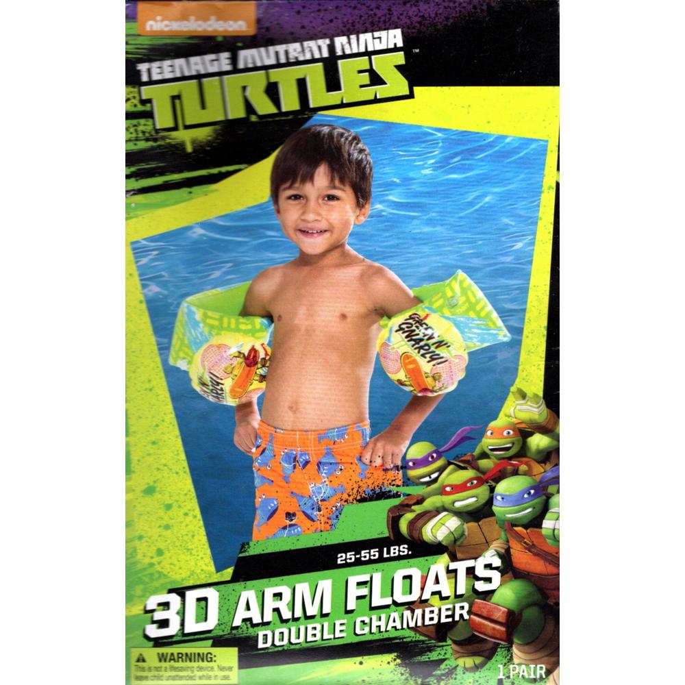 Nickelodeon Teenage Mutant Ninja Turtles 3D Arm Floats - Double ...