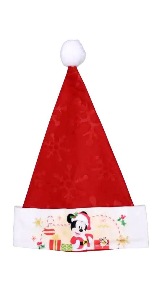 Disney Mickey Mouse - Licensed Character Felt Santa Hats 16-in.