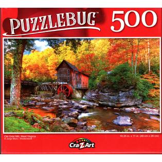 Puzzlebug Old Grist Mill, Virginia - 500 Pieces Jigsaw Puzzle