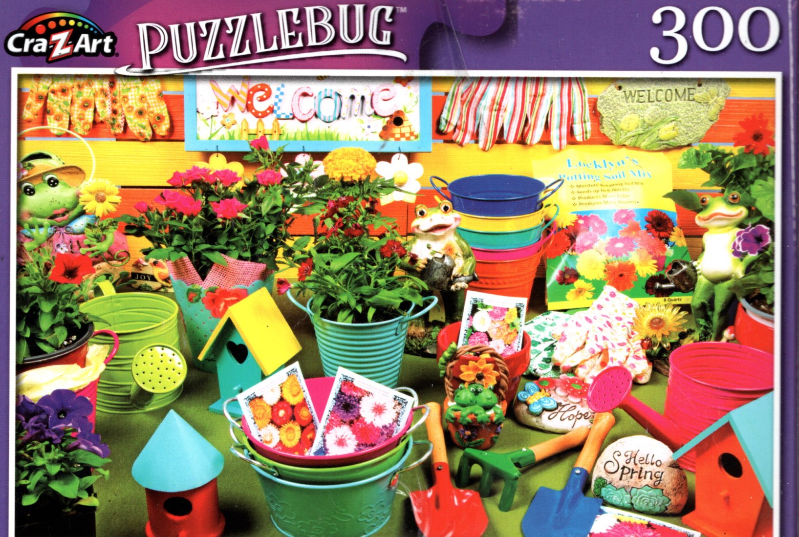 Puzzlebug Gardening Time - 300 Pieces Jigsaw Puzzle