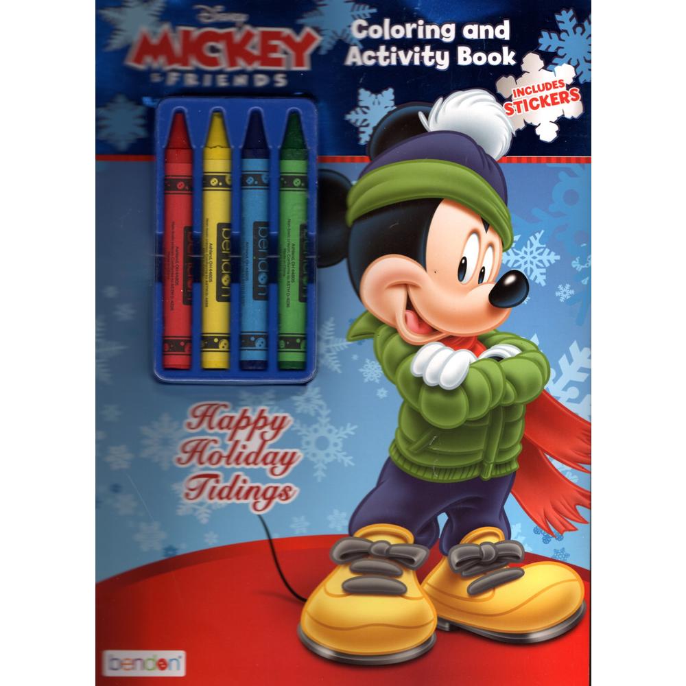 Bendon Disney Mickey Friends - Coloring & Activity Book - Includes ...