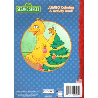 Bendon Sesame Street - Christmas Edition Holiday - Jumbo Coloring ...