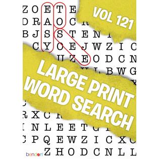 Bendon Large Print Word Search - All New Puzzles - (2018) - Vol.120