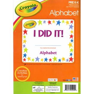 Bendon Crayola - Alphabet - Pre K-K Preschool Learning Educational ...