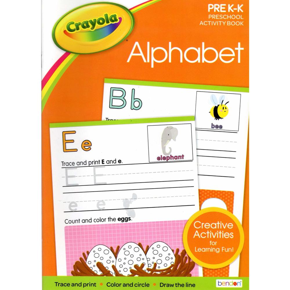 Bendon Crayola - Alphabet - Pre K-K Preschool Learning Educational ...