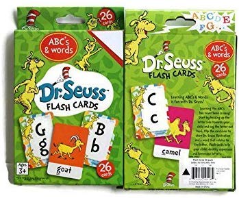 Dr. Seuss Flash Cards - ABC's & Words by Dr. Seuss