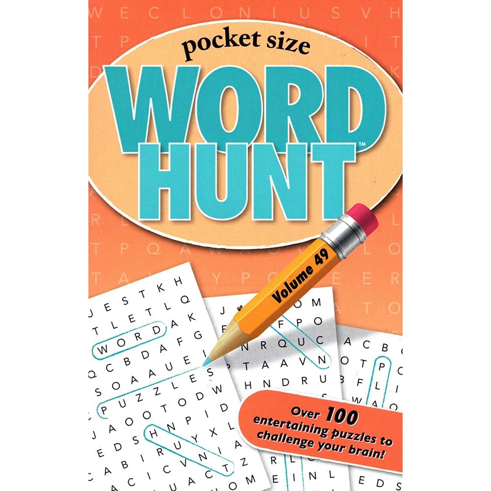 Papp Word Hunt - All New Puzzles - (Pocket Size) - Vol. 49-52 (Set of 4 ...