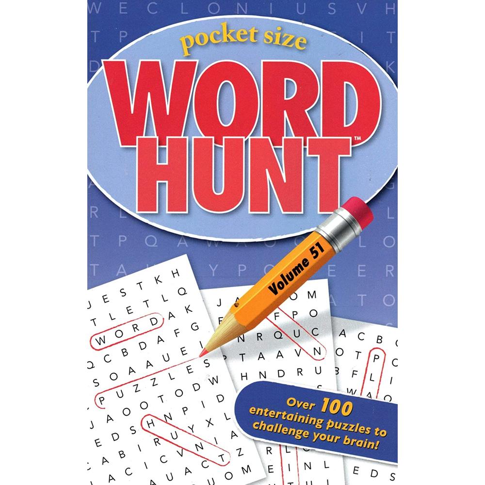 Papp Word Hunt - All New Puzzles - (Pocket Size) - Vol. 49-52 (Set of 4 ...