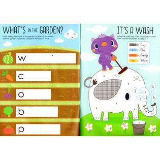 The Clever Factory Colors, Letters, Numbers, Shapes - Learning Sticker ...