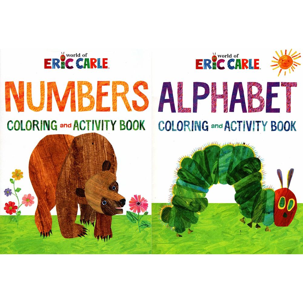 World of Eric Carle - Numbers. Alphabet - Coloring & Activity ...