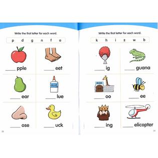 Scholastic - Alphabet - Educational Workbooks Ages 3 - 5