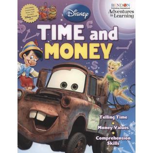 Bendon DISNEY TIME AND MONEY BOOK WITH DISNEY CHARACTERS