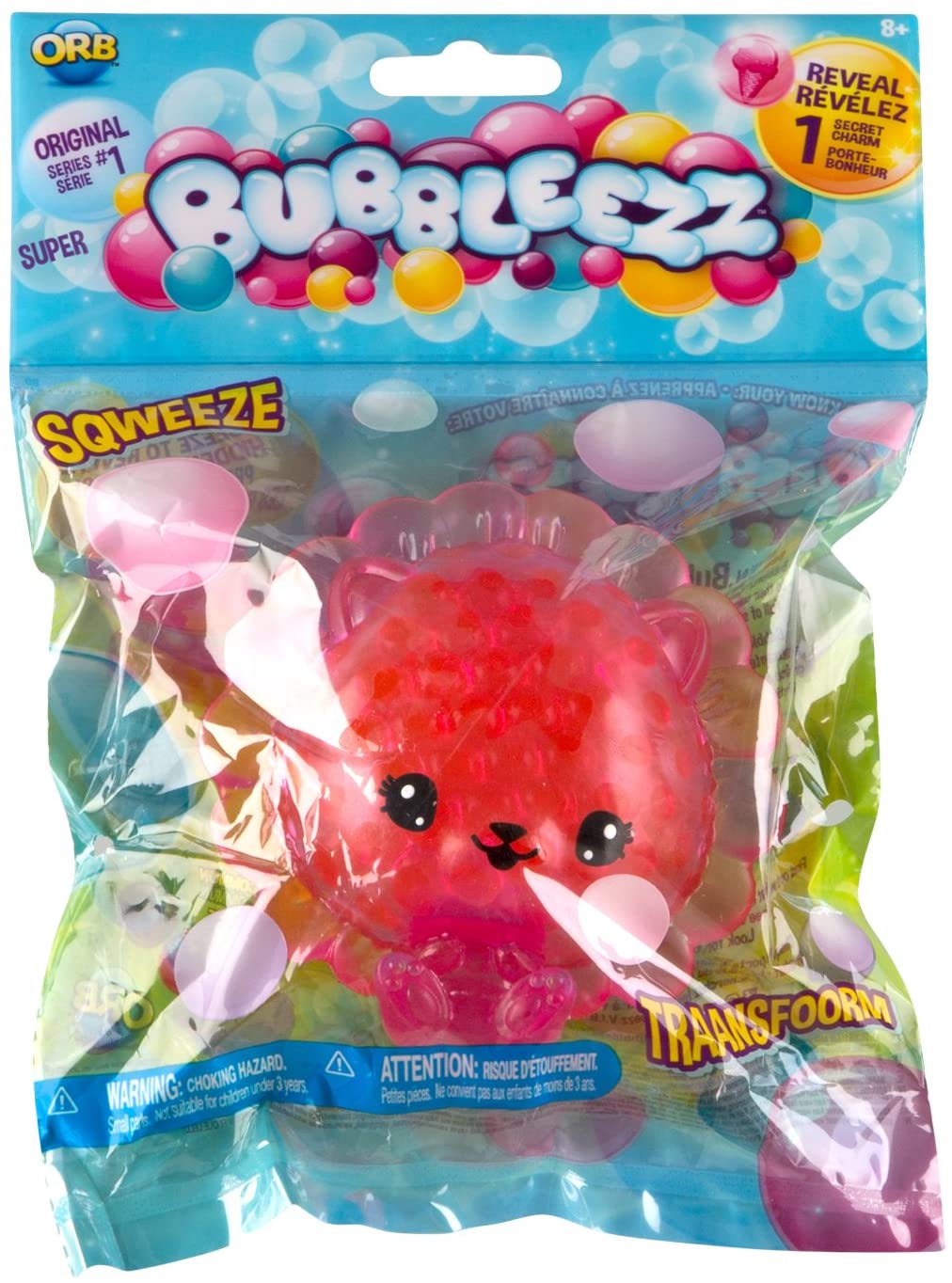Squishies Bubbleezz Super Jelly Pinky Rose