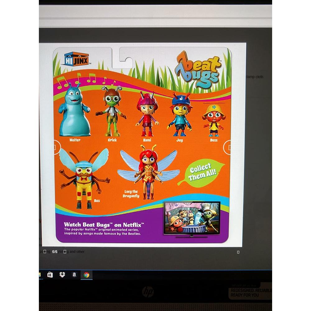 Beat Bugs Fab Figures BAZ Action Figure