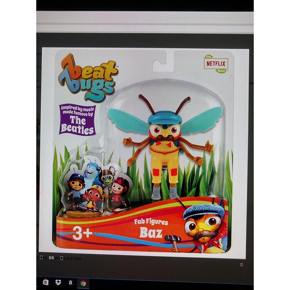 Beat Bugs Fab Figures BAZ Action Figure