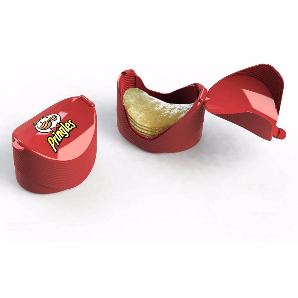 Jokari Pringles Travel & Lunch Single Serve Container / Chip Holder