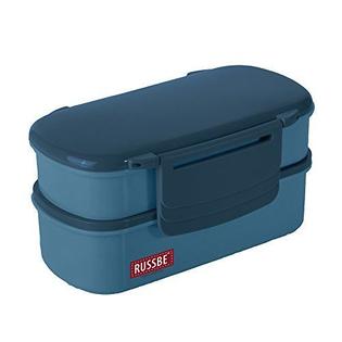 Russbe Lunch Systems 30oz Double Stack Bento Box w/ Ice Pack - Tahoe Blue
