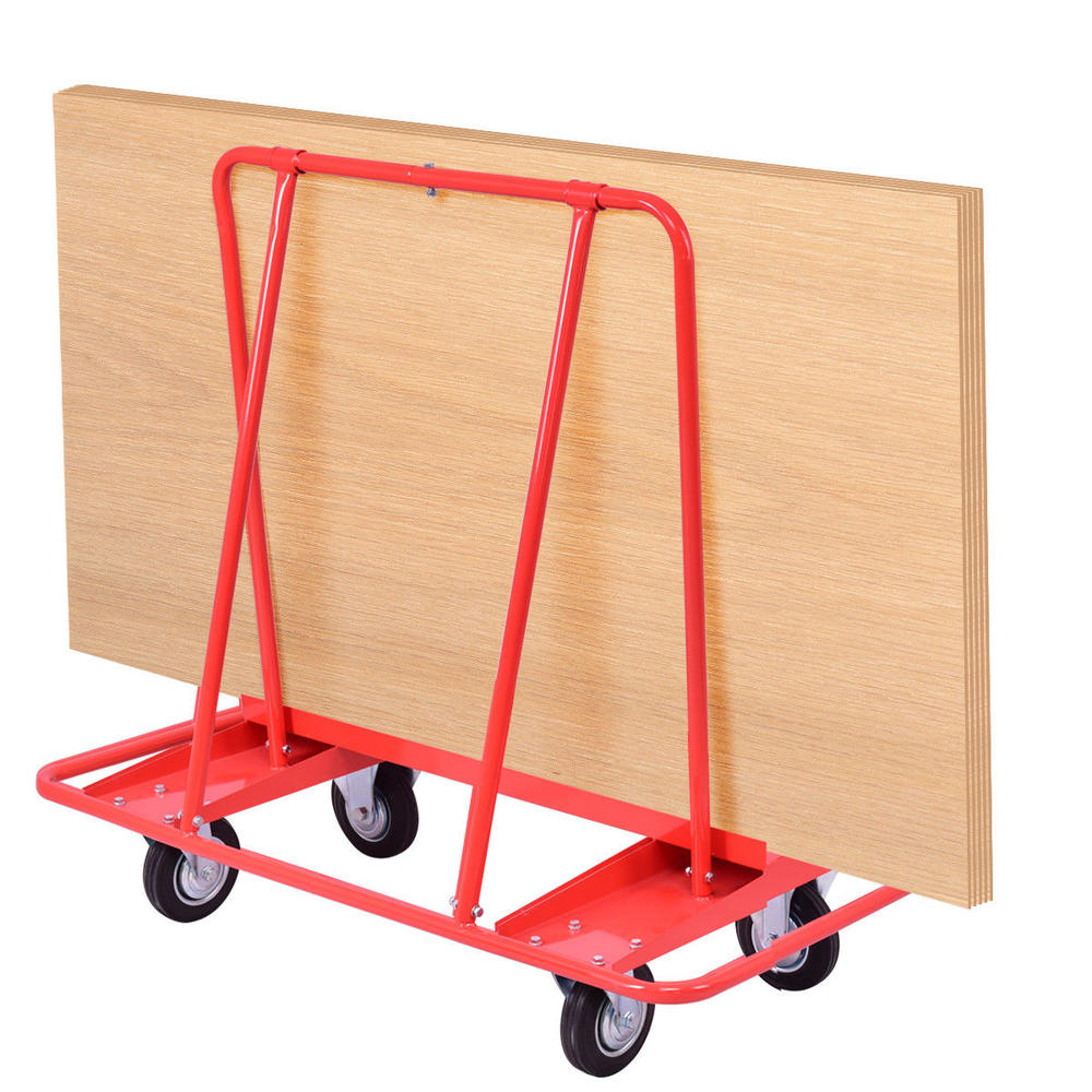 Goplus Drywall Cart Dolly Heavy Duty Handling Sheetrock Sheet Panel ...