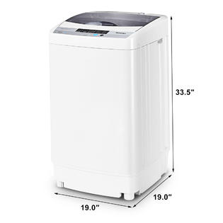 Giantex EP23781 Portable Washing Machine Spin Compact Washer 1.6 Cu.ft ...