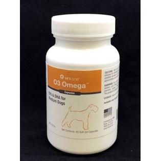 Vet One O3 Omega EPA & DHA Softgel Capsules Made in The USA