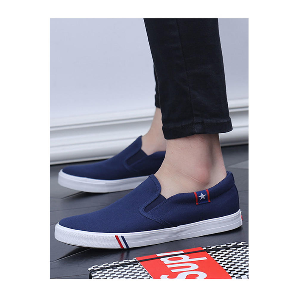 Tom Carry Men Fantastic Solid Colored Low Top Flat Rubber Soled Soft ...