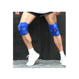 Zumeet Fitness Open Hole Sticking Strap Protective Knee Guard