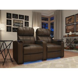 OCTANE SEATING Octane Turbo XL700 Row of Two Straight, Power Recline ...