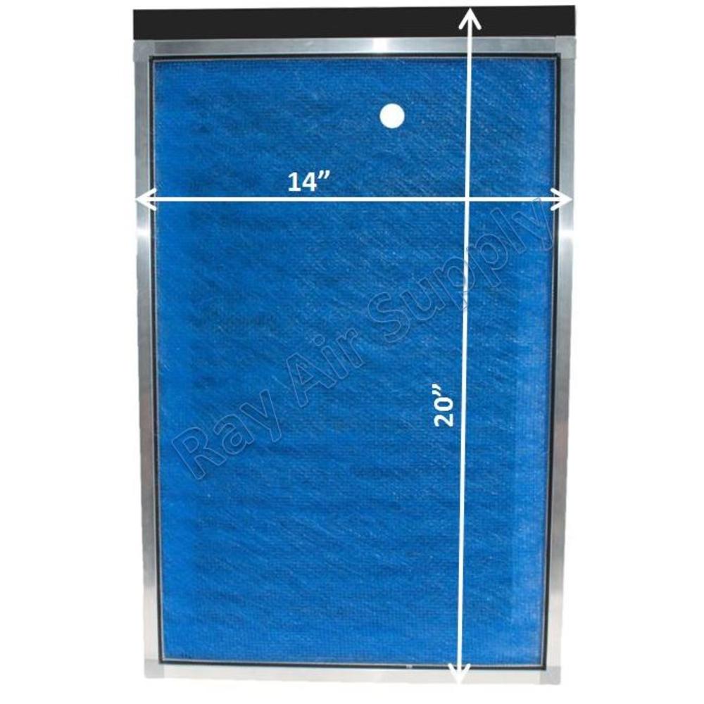 Ray Air Supply 14x20 Air Ranger Air Cleaner Replacement Filter Pads ...