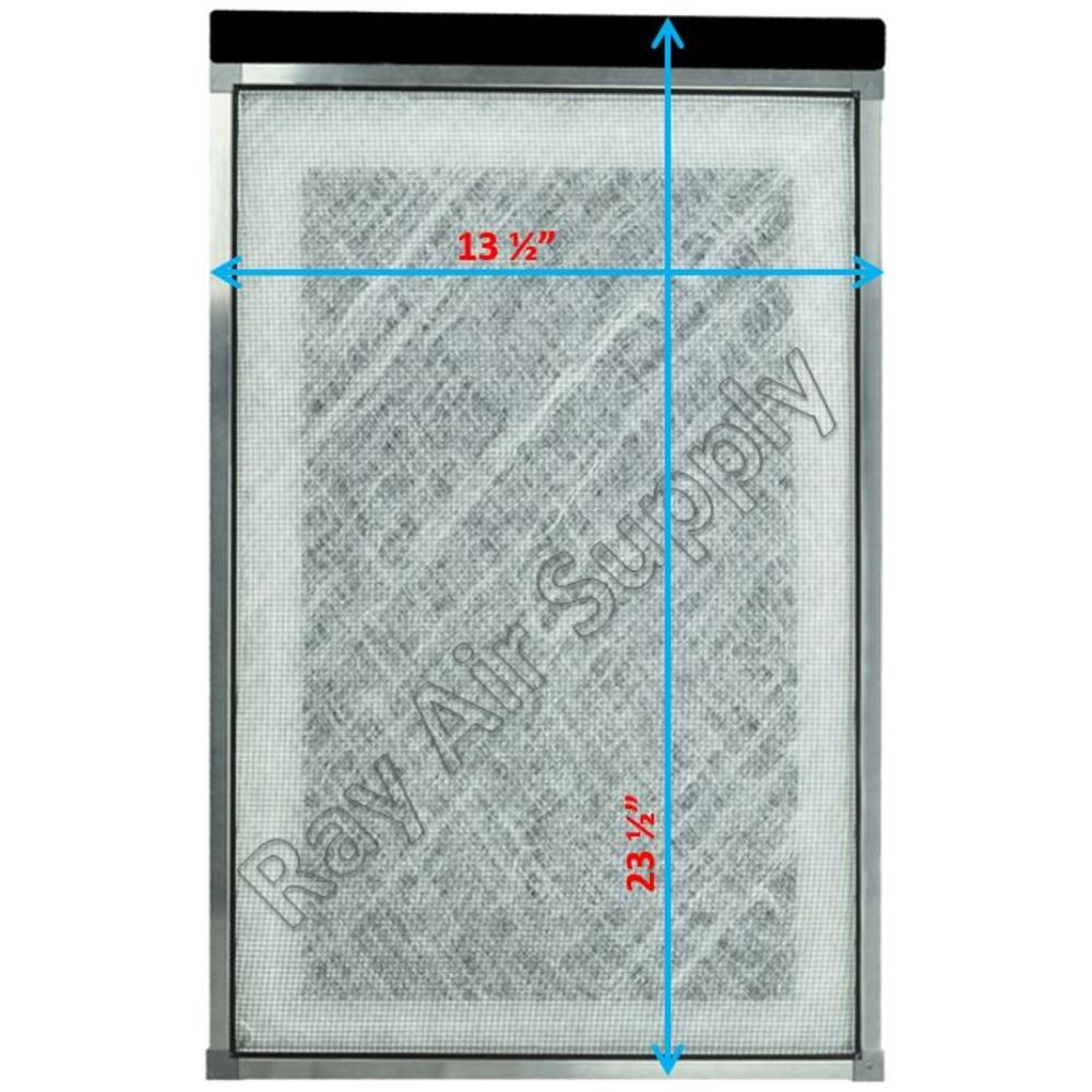 Ray Air Supply 13 1/2 x 23 1/2 Dynamic Air Cleaner Replacement Filter ...