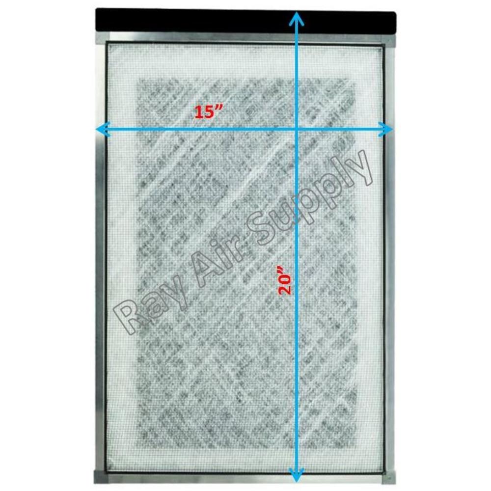 Ray Air Supply 15x20 Alpine Pure ET Air Cleaner Replacement Filter Pads ...