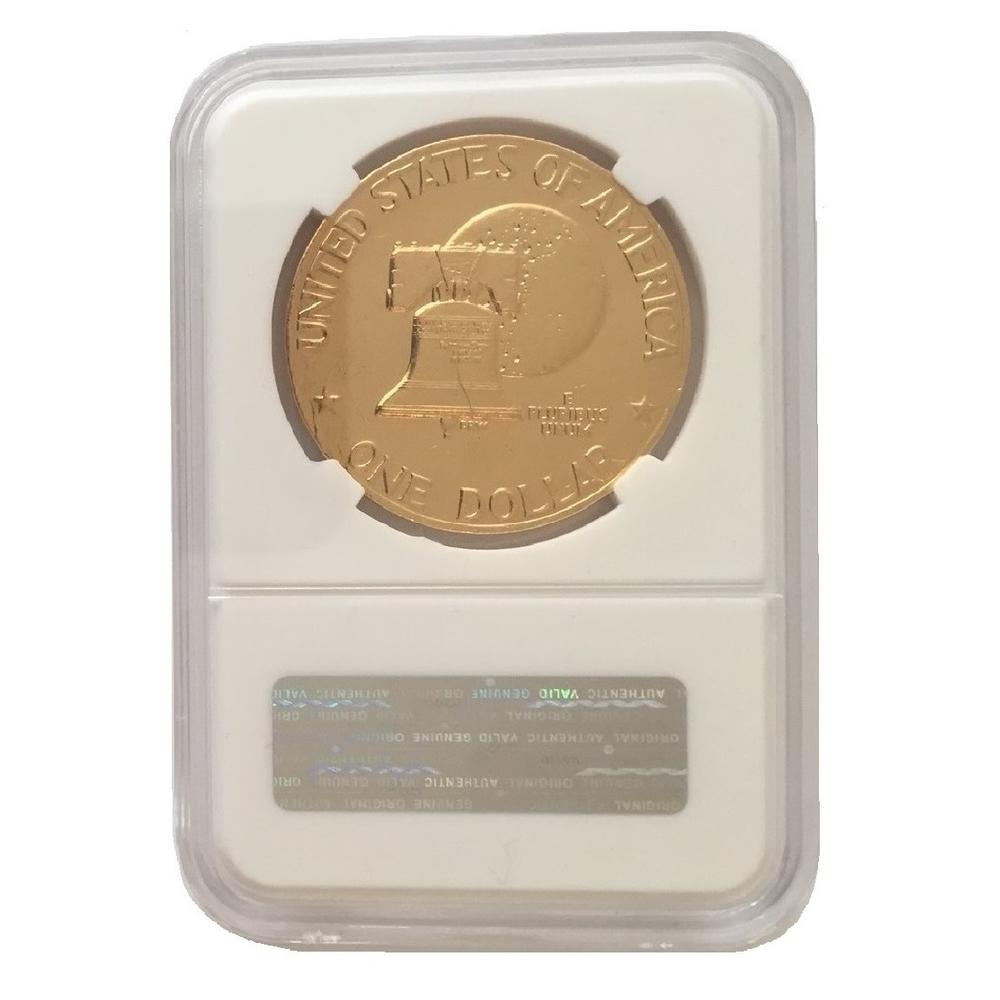 World Coins 24K GOLD-PLATED Bicentennial 1776-1976 Eisenhower IKE ...