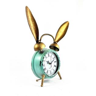 Foreside Bunny Rabbit Ears Clock